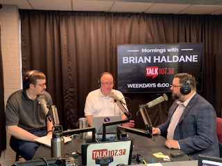 Mornings with Brian Haldane: Ethan Melancon and Tyler Litt 4-1-22 ...