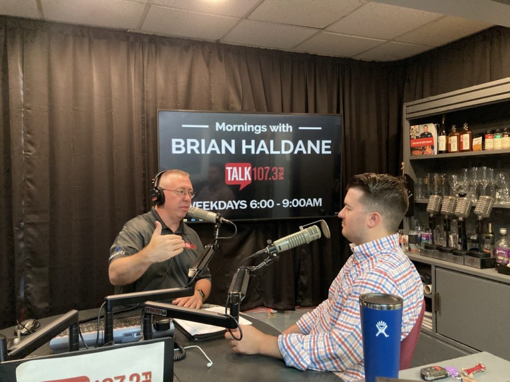 Mornings with Brian Haldane: Patty G, 07-06-2023 - Talk 107.3FM