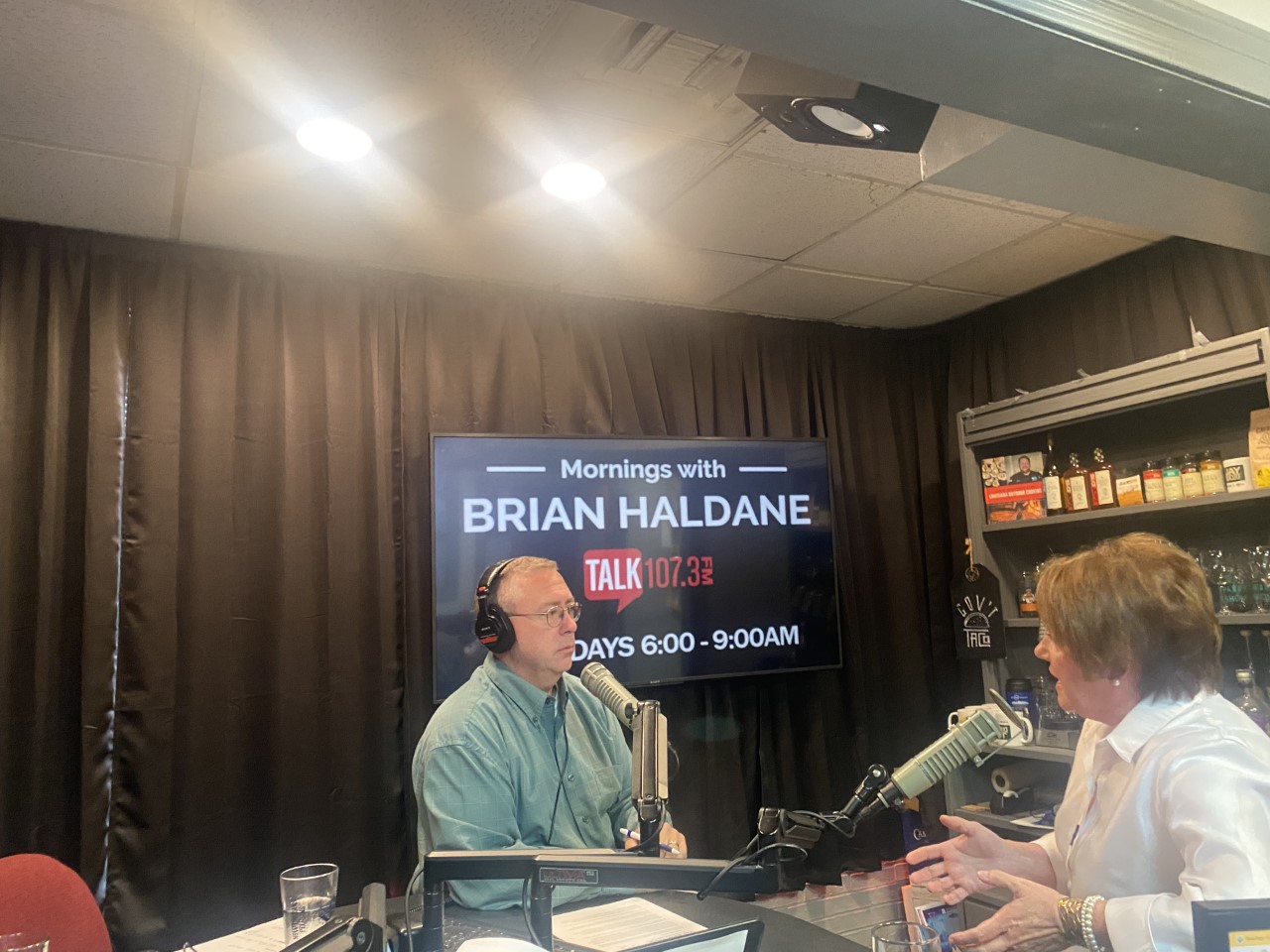 Mornings with Brian Haldane: Jill Kidder - Talk 107.3FM