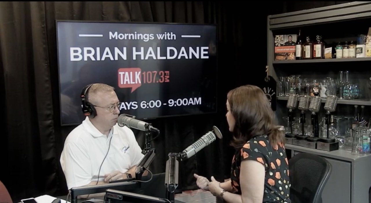 Mornings with Brian Haldane: Laurie White Adams, 10-25-2022 - Talk 107.3FM