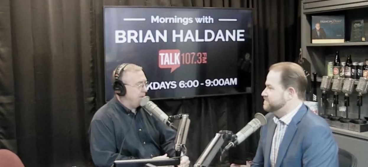 Mornings with Brian Haldane: Scott McKnight, 02-06-2023 - Talk 107.3FM
