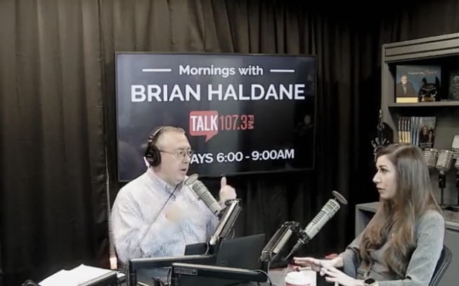 Mornings with Brian Haldane: Anna Johnson, 05-16-2023 - Talk 107.3FM