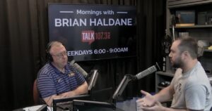 Mornings with Brian Haldane: Ethan Lee, 09-01-2023 - Talk 107.3FM