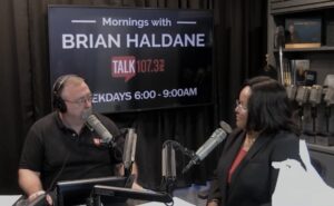Mornings with Brian Haldane: Monique Appeaning, 09-07-2023 - Talk 107.3FM