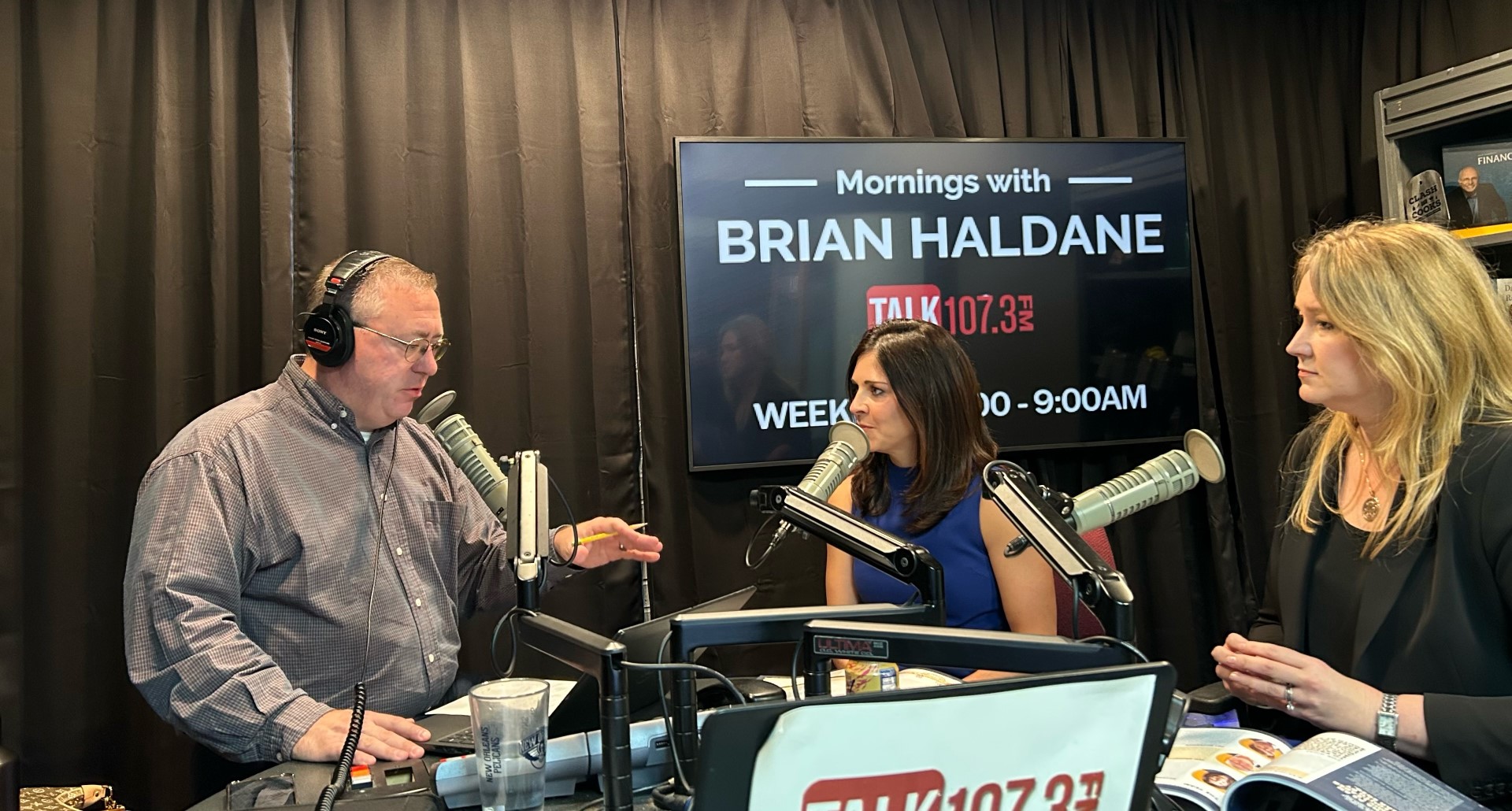 Mornings with Brian Haldane: Beverly Haydel and Marie Centanni, 09-18 ...