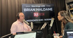 Mornings with Brian Haldane: Lauren Ventrella, 10-05-2023 - Talk 107.3FM