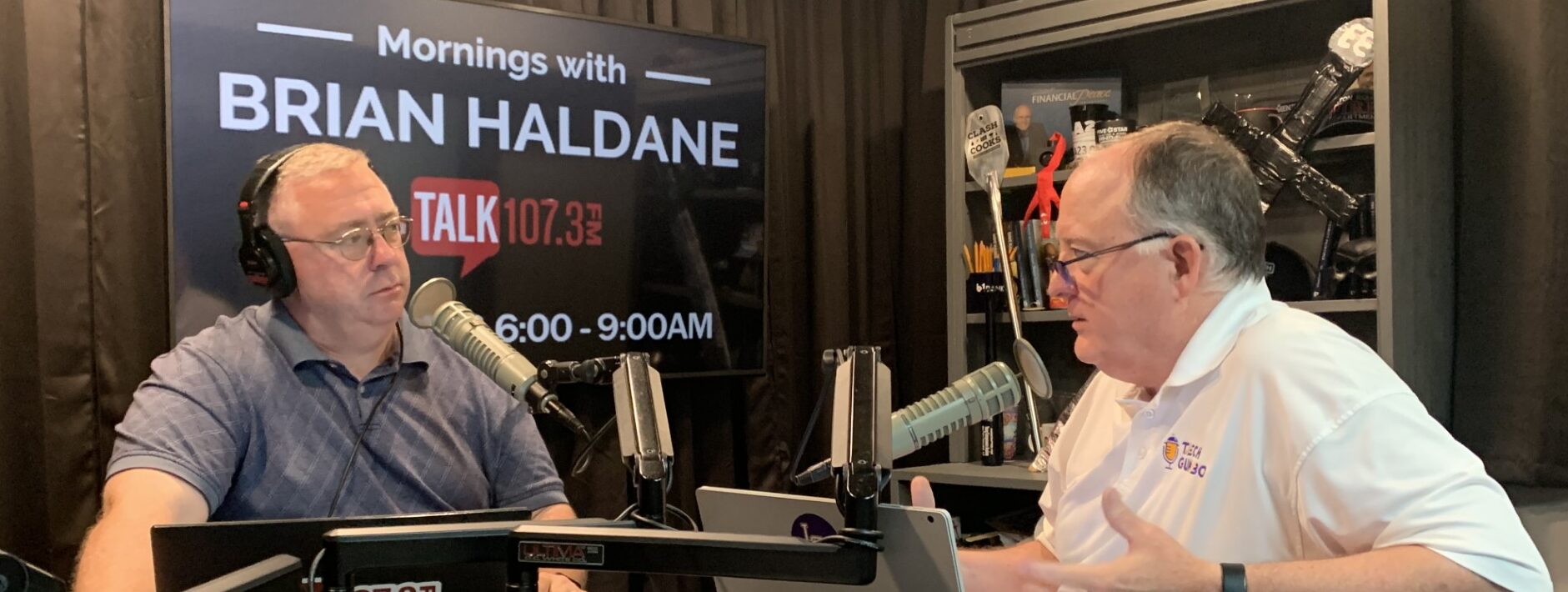 Mornings with Brian Haldane: Haggai Davis, 06-27-24 - Talk 107.3FM