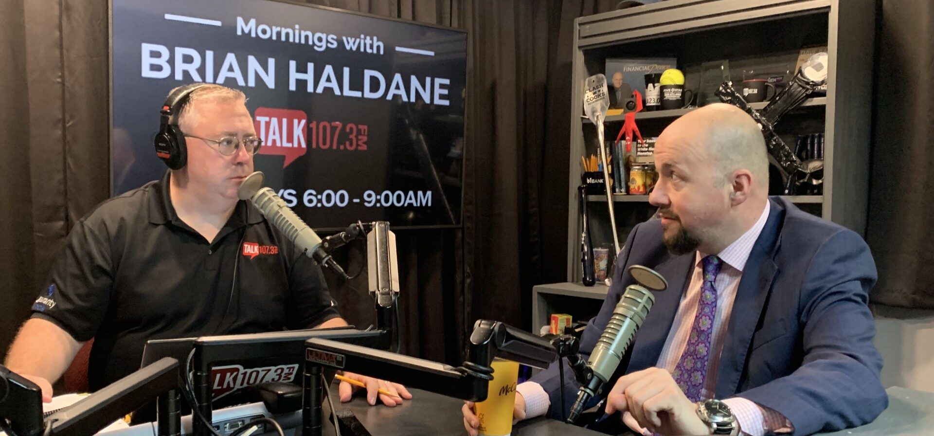 Mornings with Brian Haldane: Franz Borghardt, 07-17-24 - Talk 107.3FM