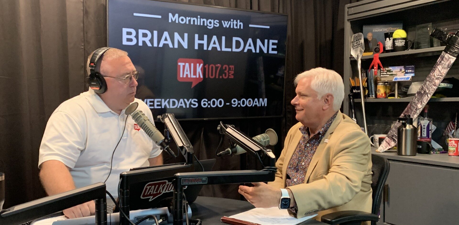 Mornings with Brian Haldane: Stephen Hightower, 07-23-24 - Talk 107.3FM