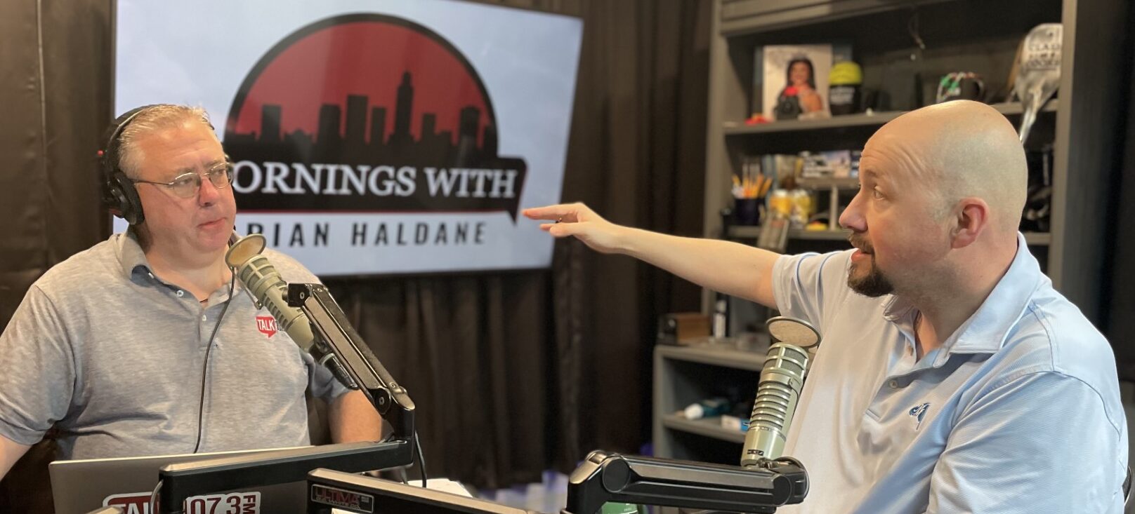 Mornings with Brian Haldane: Franz Borghardt, 07-17-25 - Talk 107.3FM